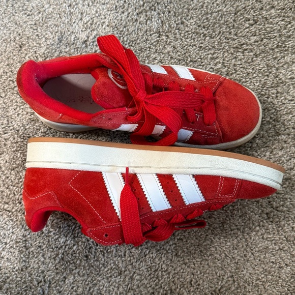 adidas | Shoes | Adidas Red Campus 0s | Poshmark